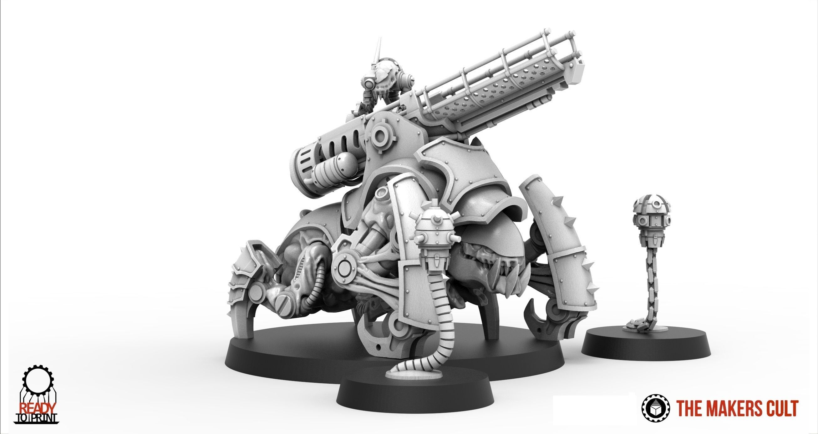 Iron Hive - BioTOS and Pyro upgrade 3D model 3D printable | CGTrader