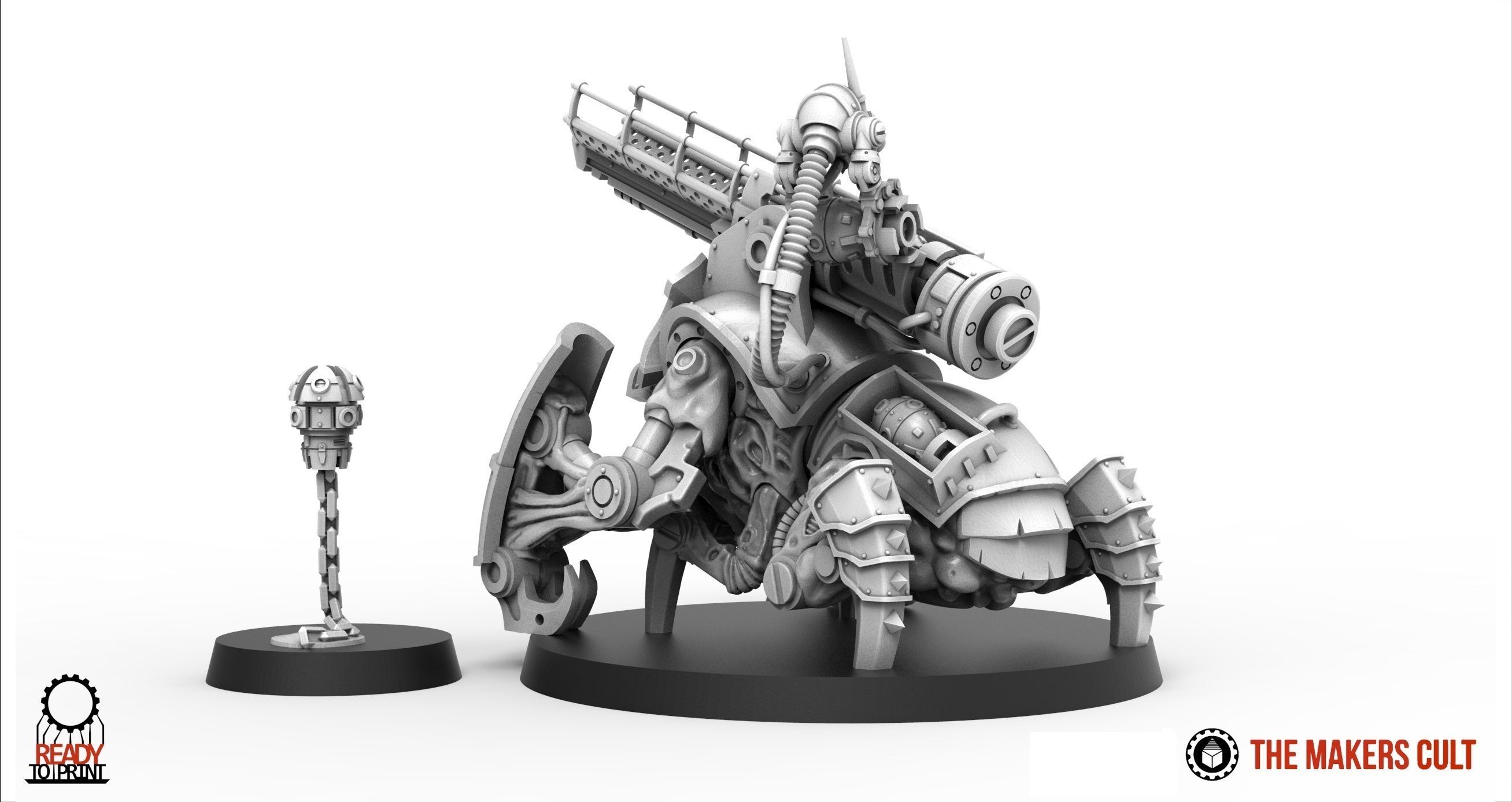 Iron Hive - BioTOS and Pyro upgrade 3D model 3D printable | CGTrader