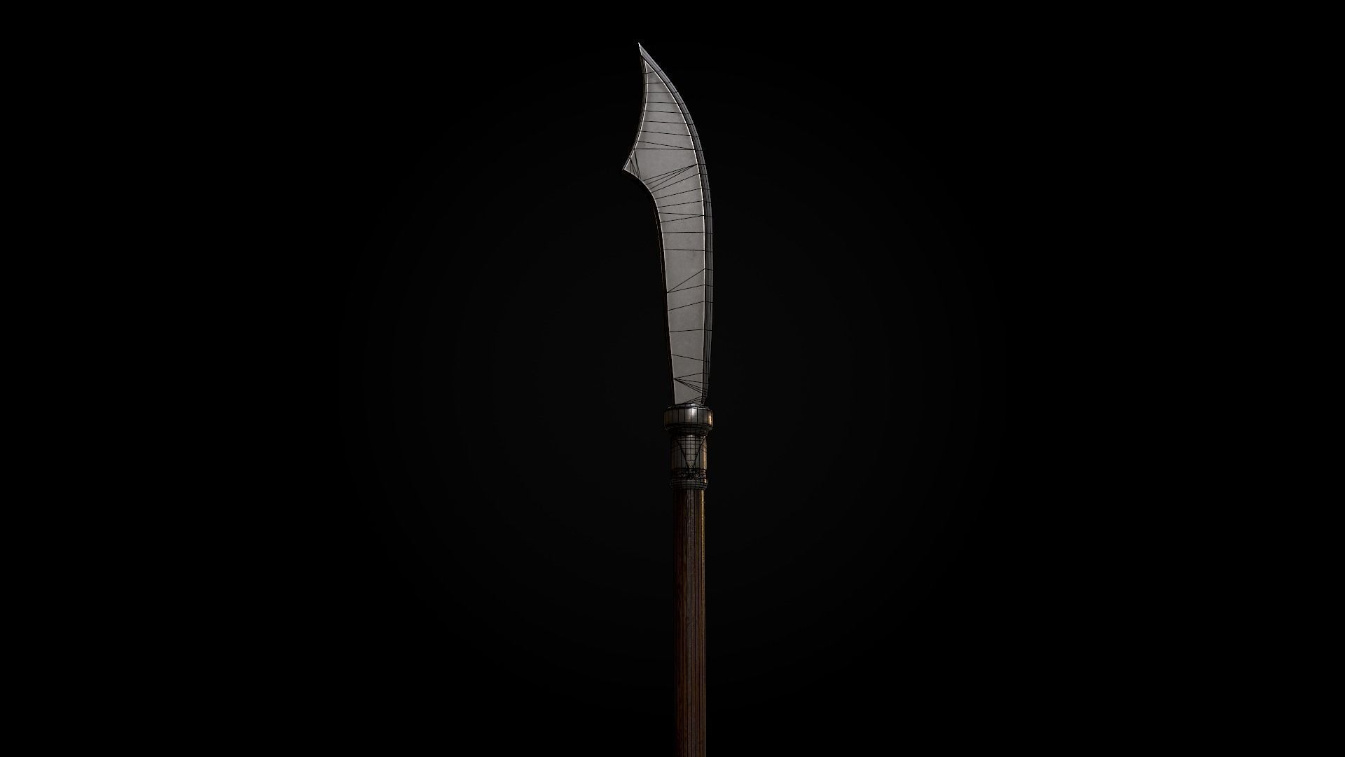 3D model Polearm Pack VR / AR / low-poly | CGTrader