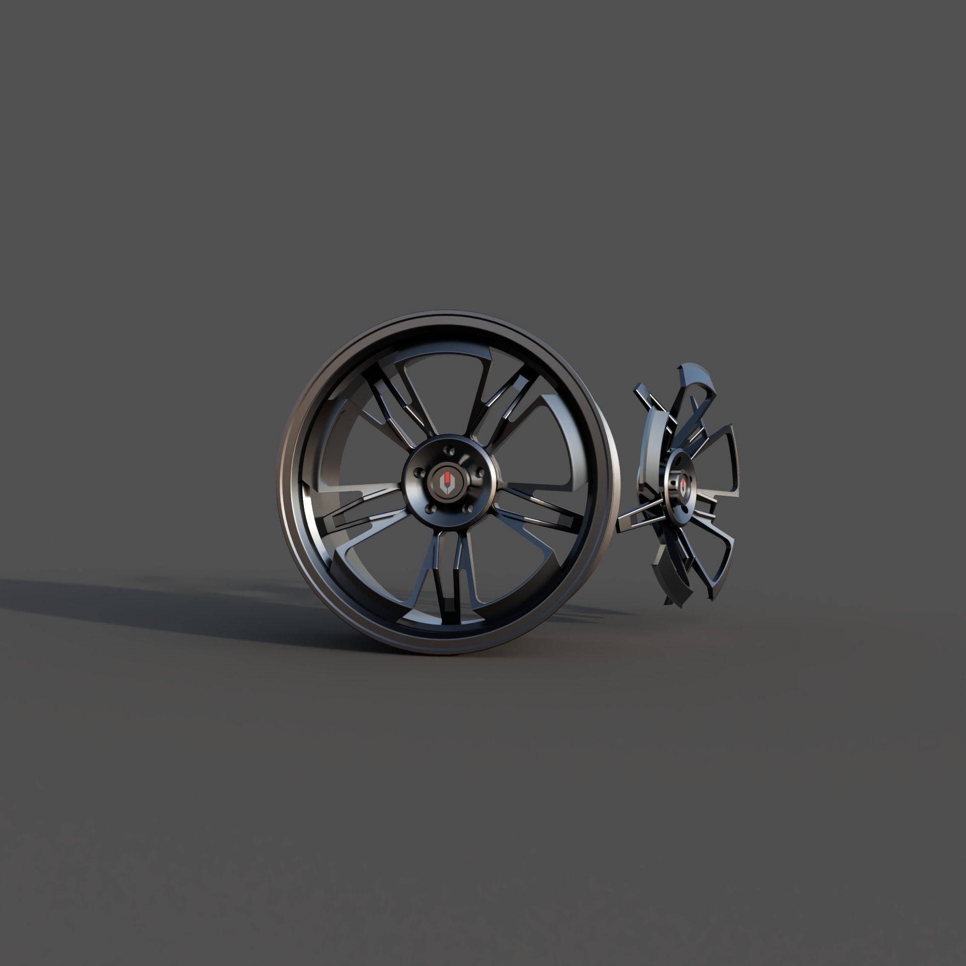 CAR WHEEL 011 3D model | CGTrader