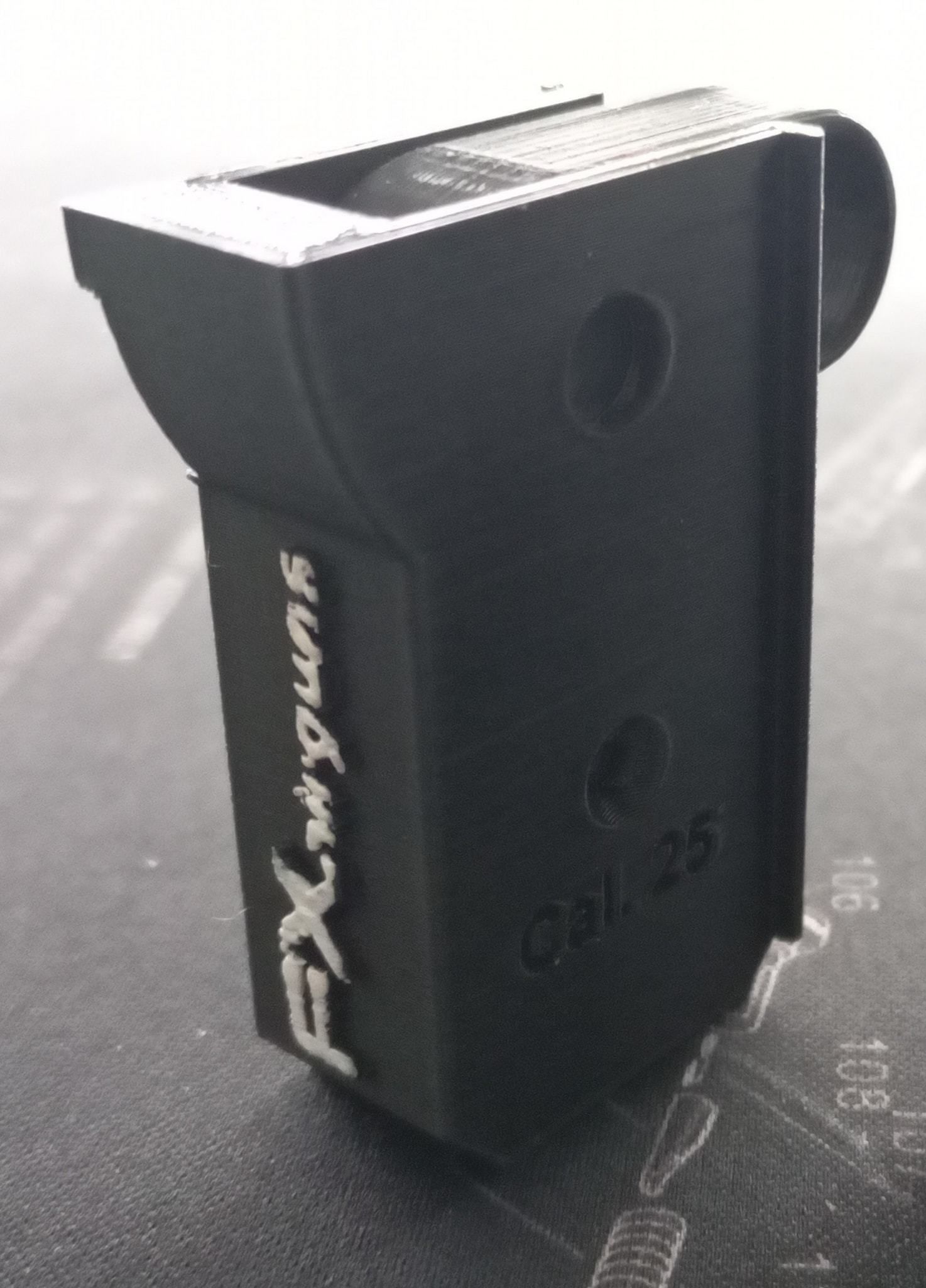 SINGLE SHOT MAGAZINE FX IMPACT M3 CAL 22 AND CAL 25 3D model 3D ...