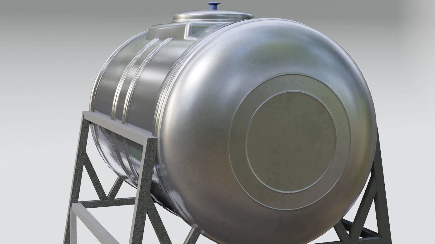 Water Tank 3D model | CGTrader