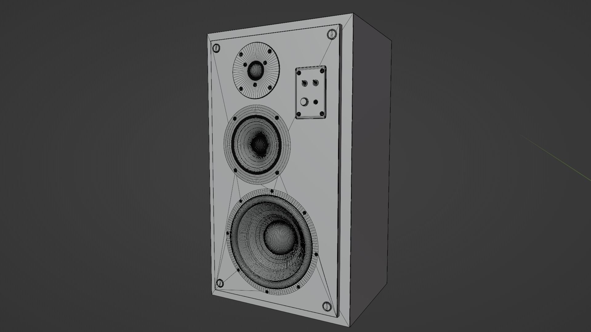 Audio speaker ESB 40 LD 3D model | CGTrader