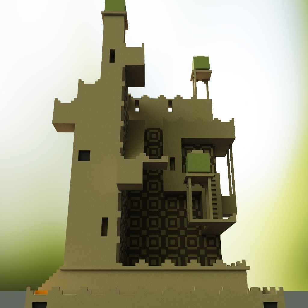 Desert Monument free VR / AR / low-poly 3D model | CGTrader