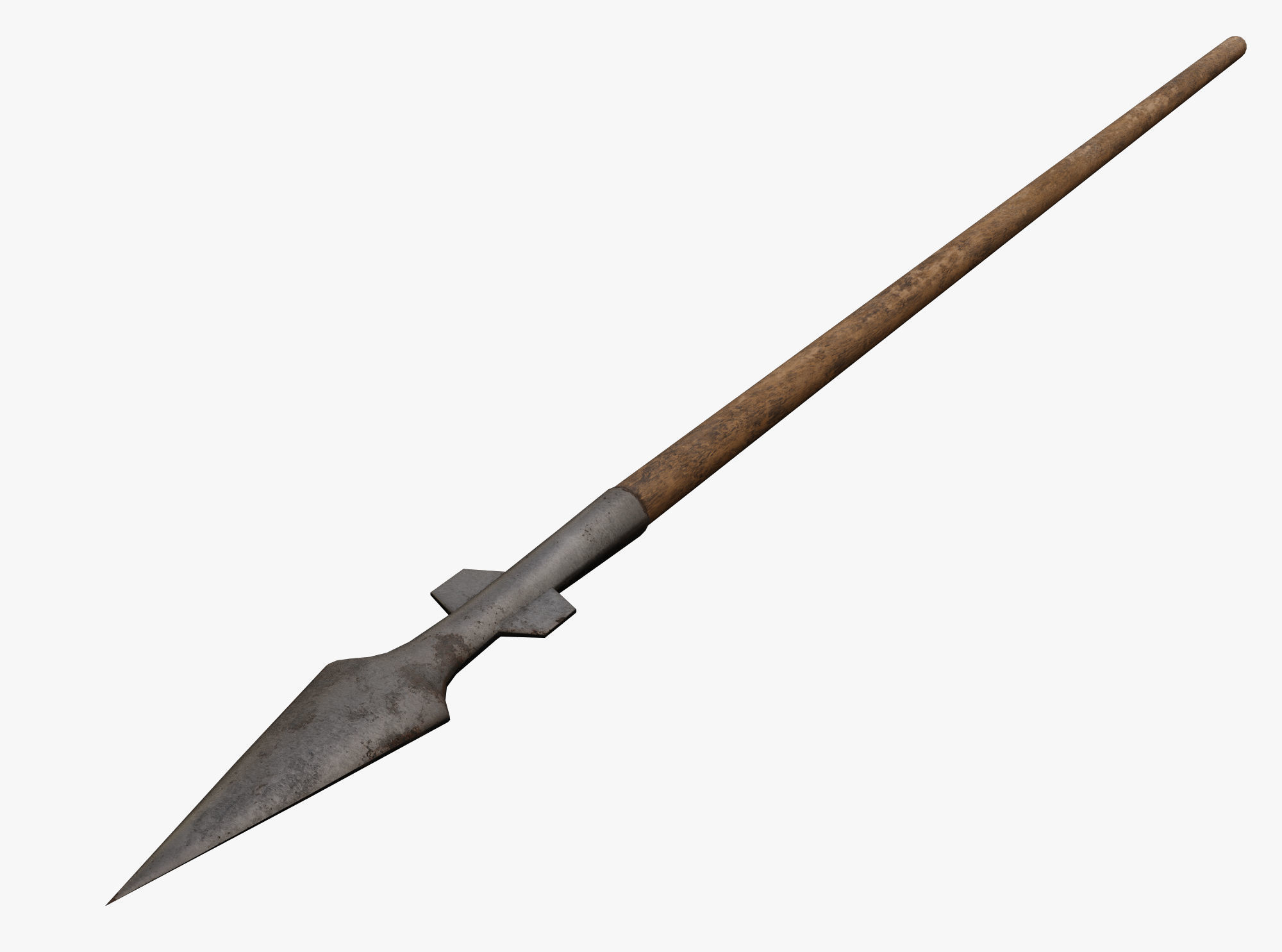 3D model Medieval Spear VR / AR / low-poly | CGTrader