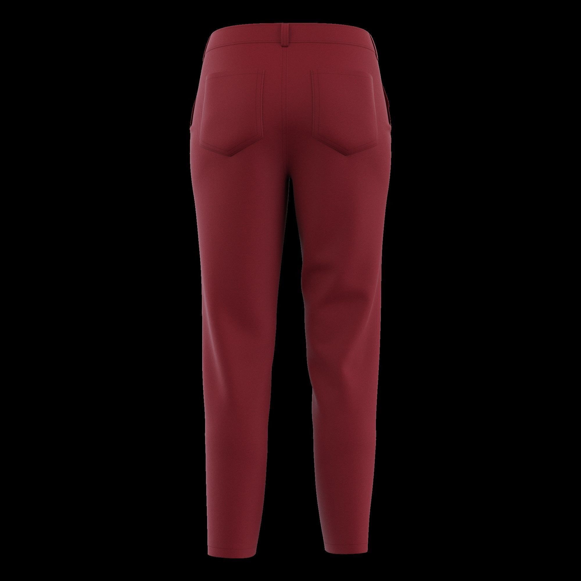 Simple Pants Outfit Street Style 3D model | CGTrader