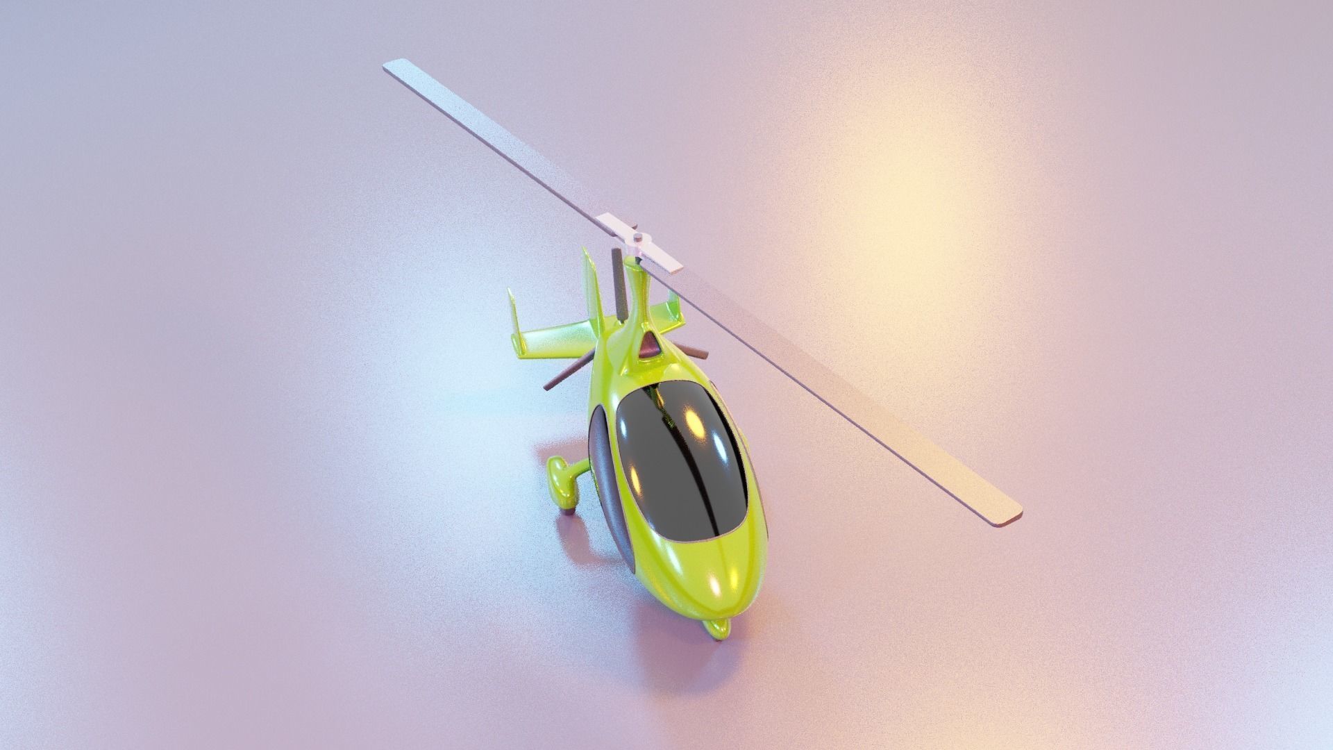 3D model Helicopter - Cavalon Autogyro VR / AR / low-poly | CGTrader