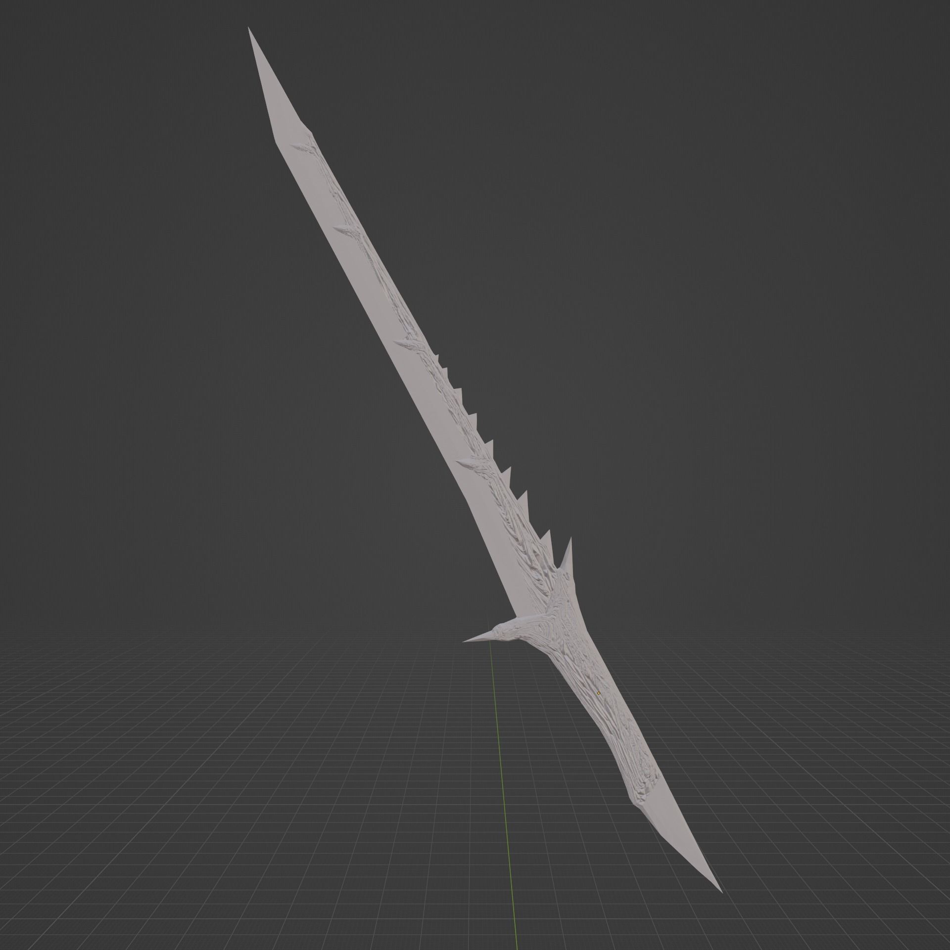 3D model Stylized Lizard Blade PBR Low-Poly game ready VR / AR / low ...