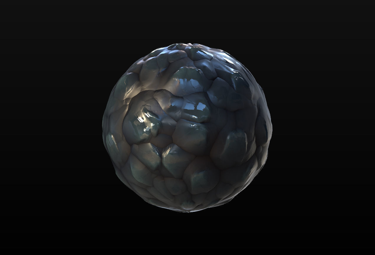 8 Stylized and Seamless Crystals and Rocks PBR Materials - Set 4 ...