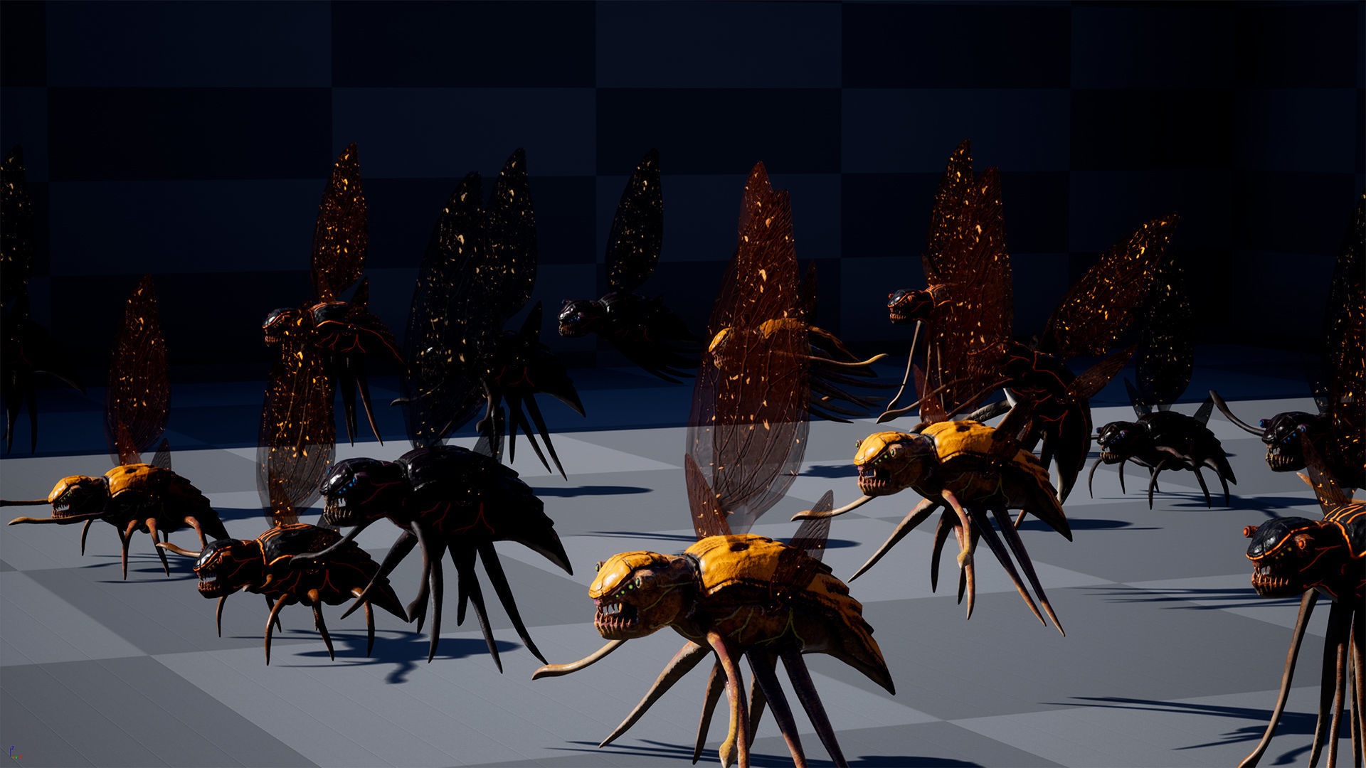 3D model Bug 5 flying insect with wings VR / AR / low-poly | CGTrader