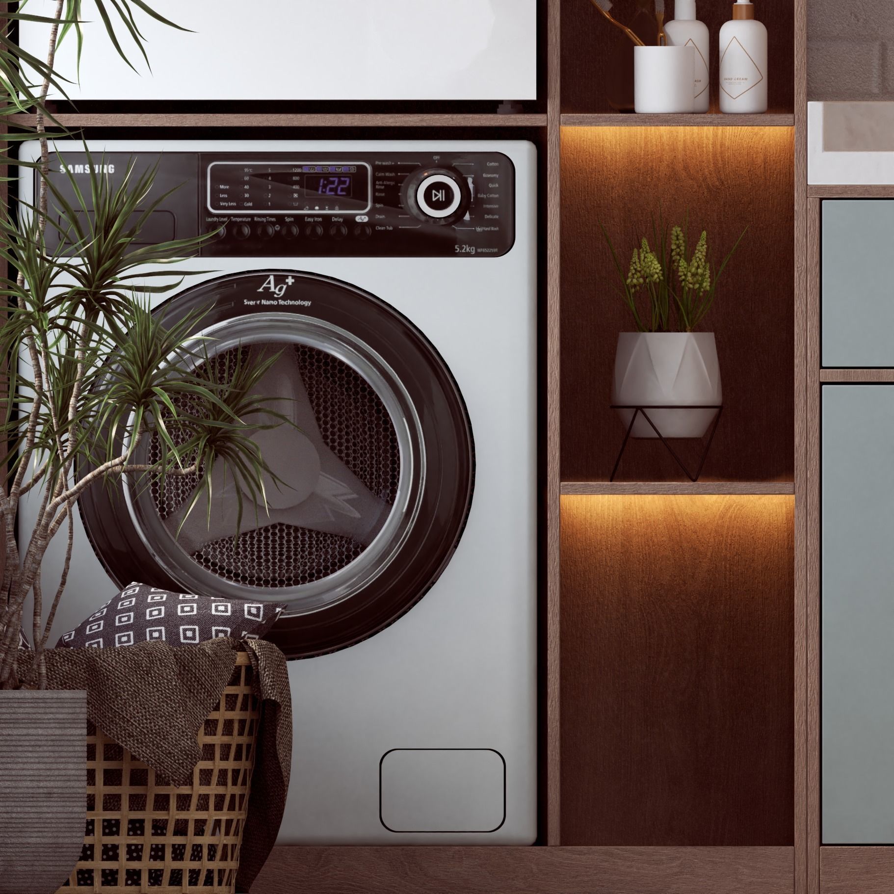 Laundry room 3d model 3D model | CGTrader