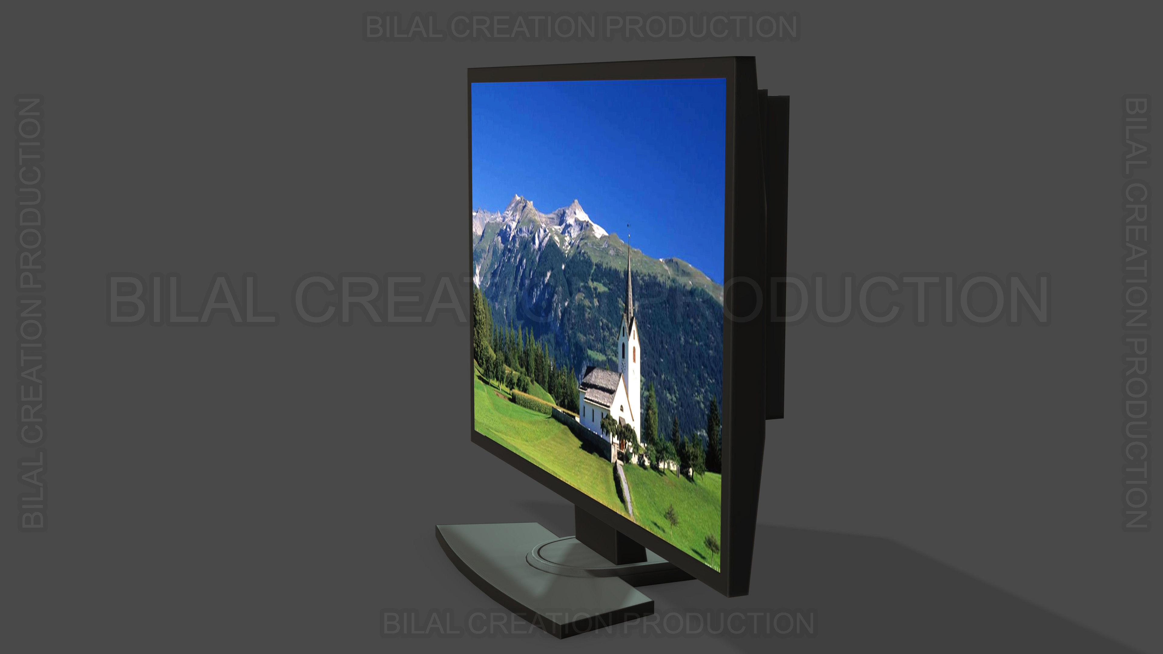 3D model COMPUTER LCD VR / AR / low-poly | CGTrader