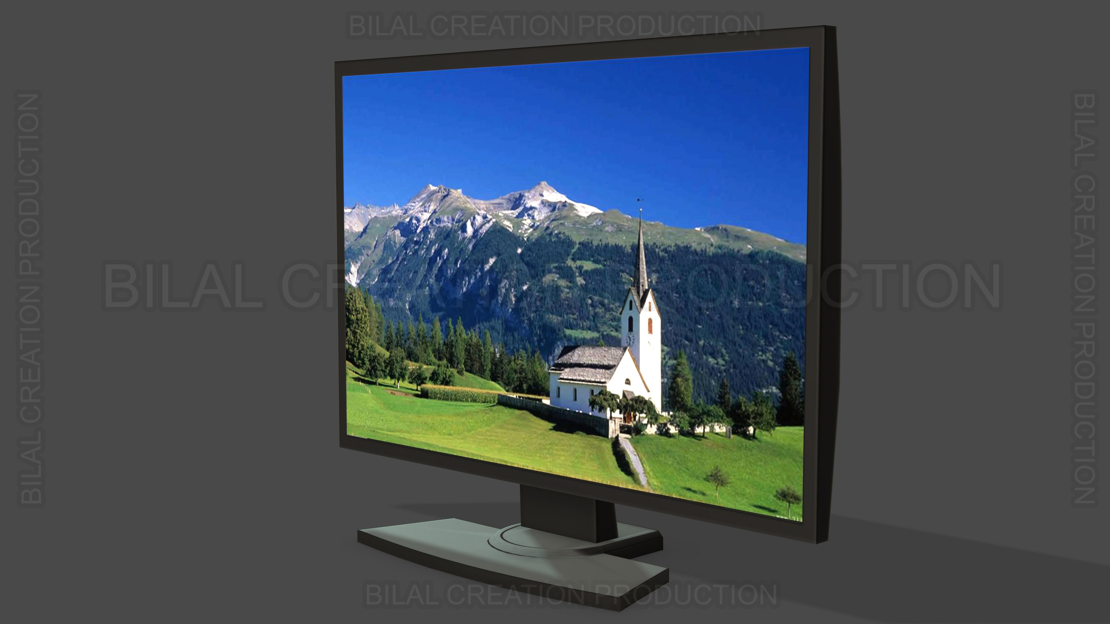 3D model COMPUTER LCD VR / AR / low-poly | CGTrader