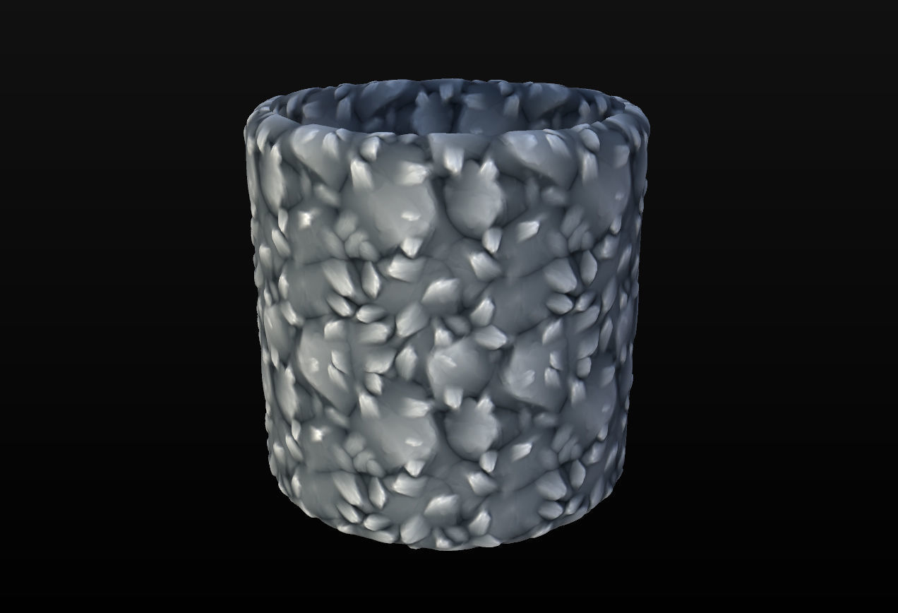8 Stylized and Seamless Rocks and Stone PBR Materials - Set 2 Texture ...