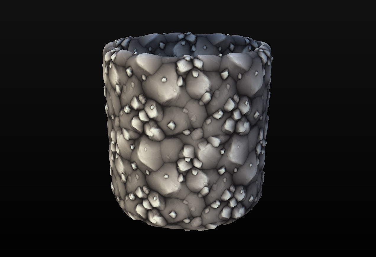 8 Stylized and Seamless Rocks and Stone PBR Materials - Set 2 Texture ...