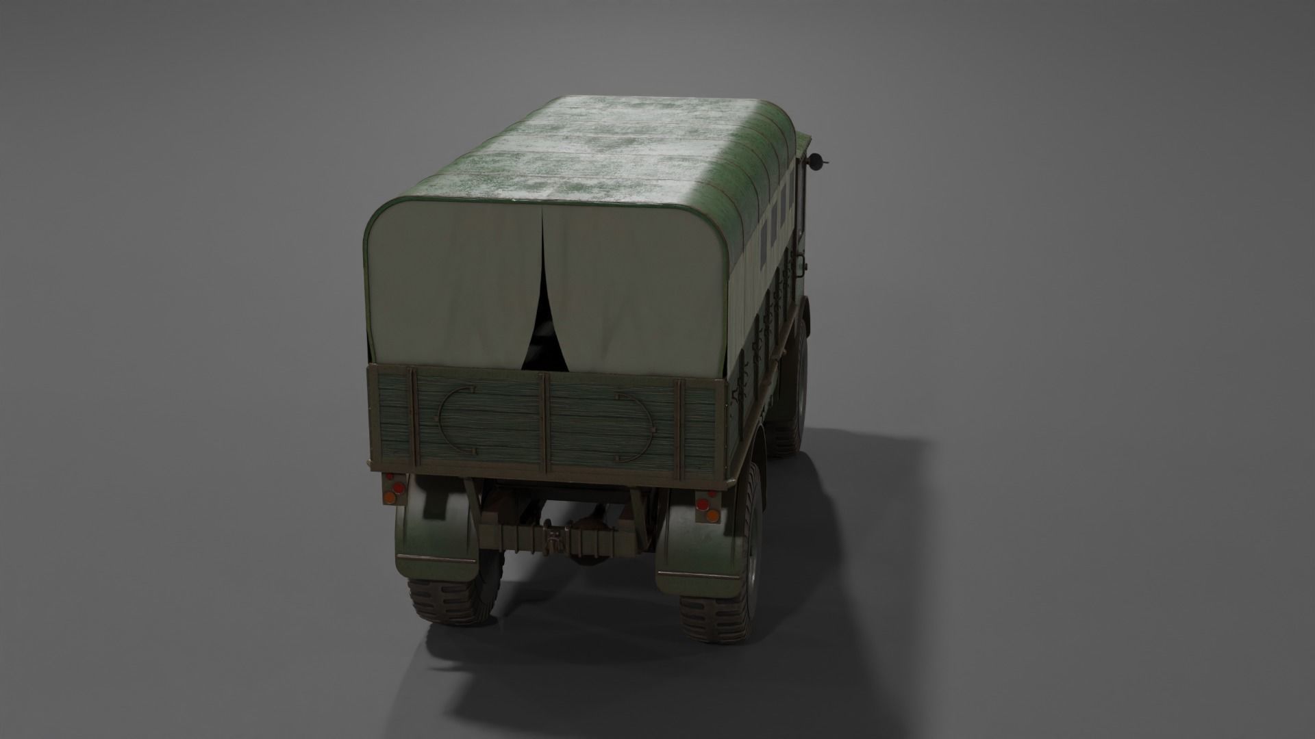 3D model AEC Matador Medium Artillery Tractor VR / AR / low-poly | CGTrader