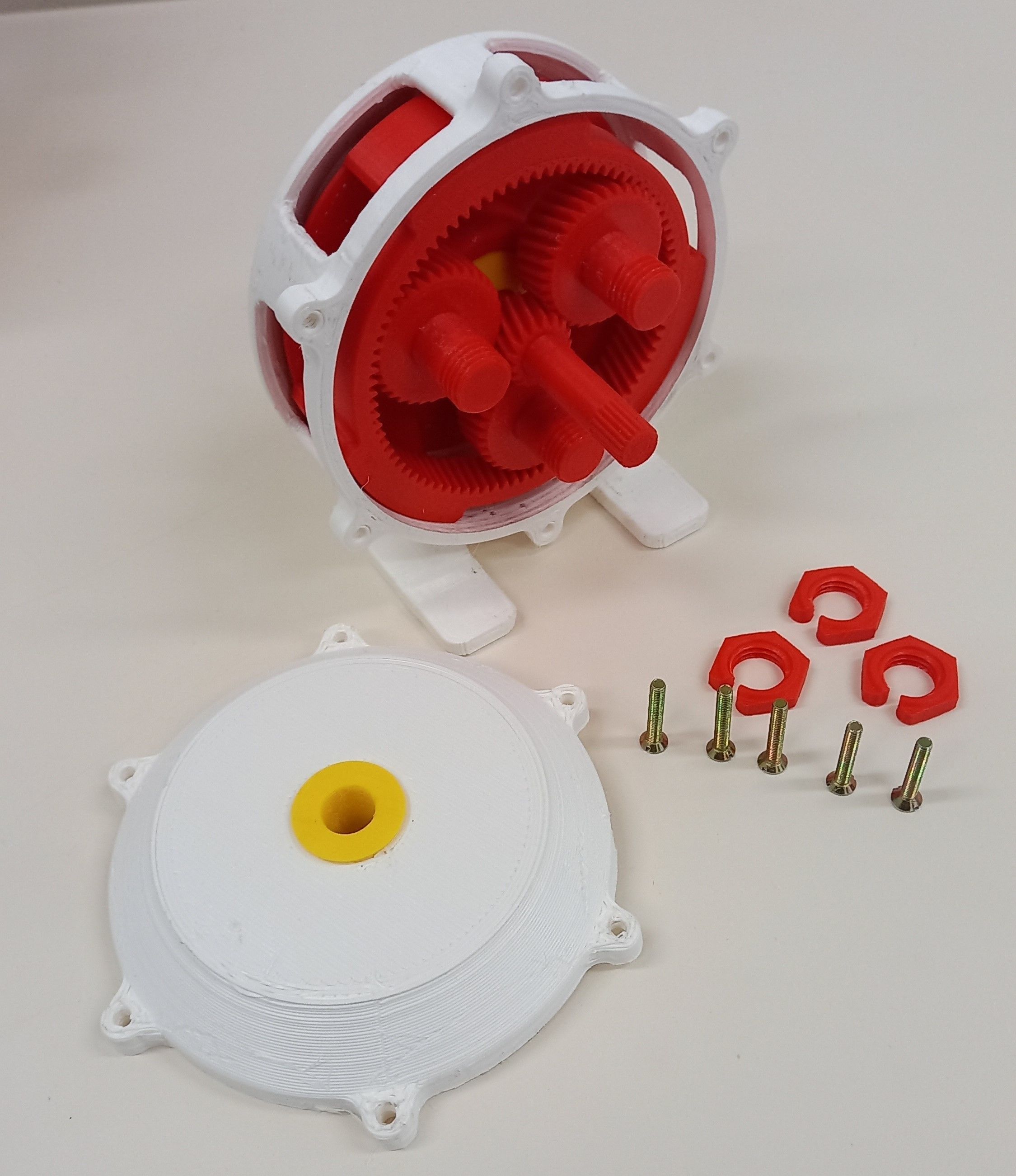 Planetary reducer prototype 3D model 3D printable | CGTrader