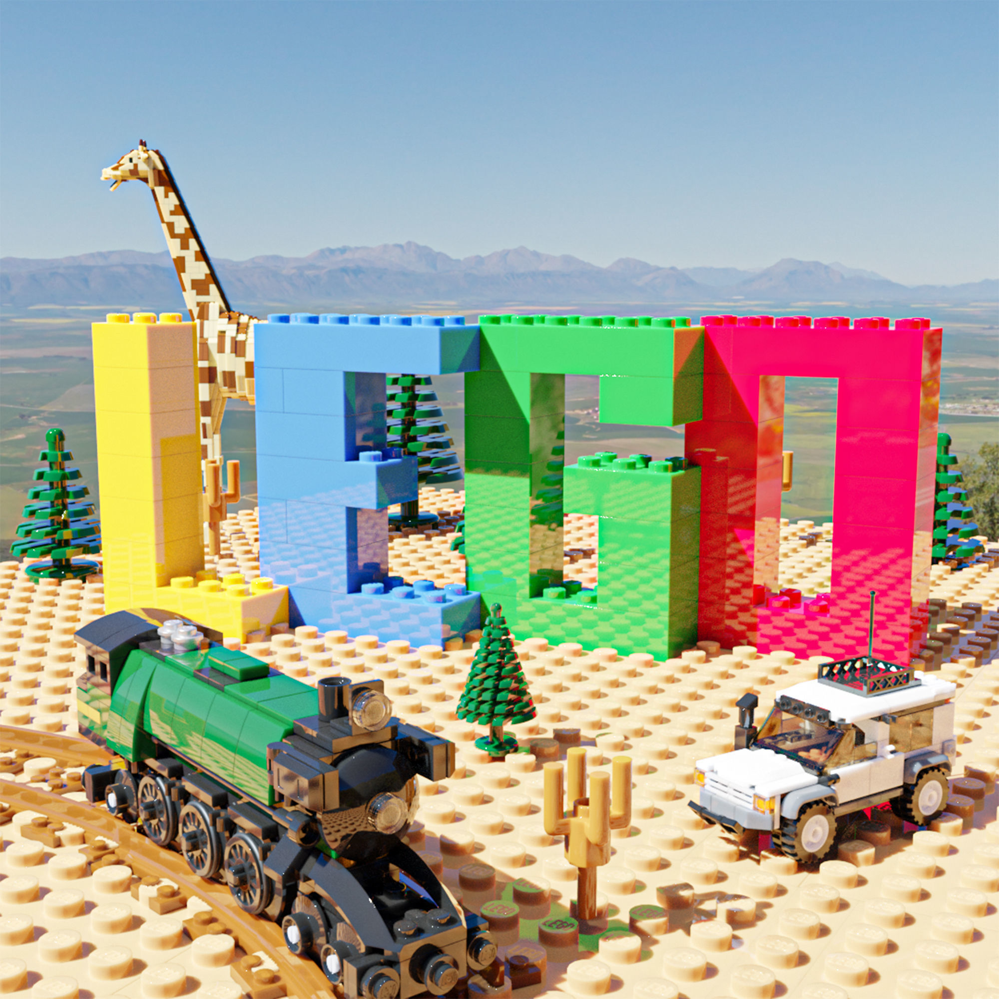 LEGO SAFARI 3D 3D model | CGTrader