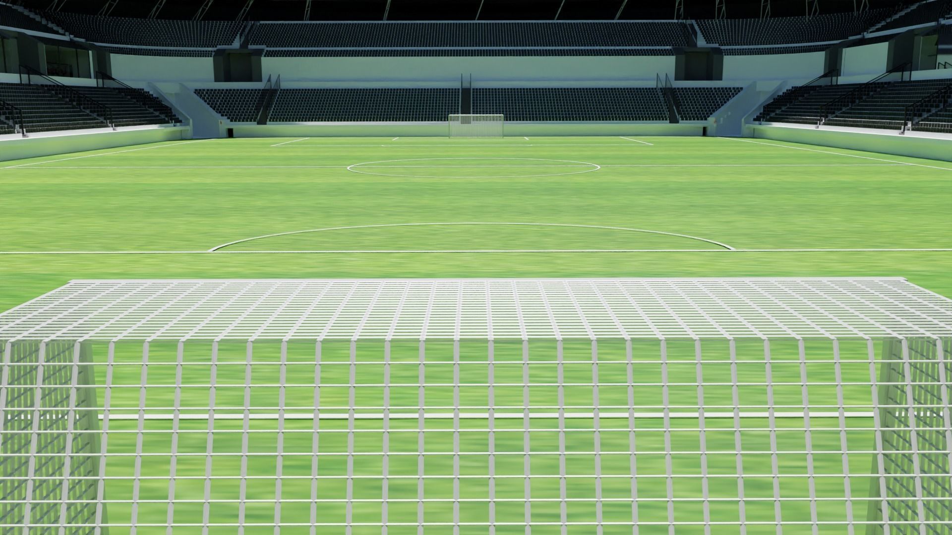 3D model Soccer Stadium VR / AR / low-poly | CGTrader