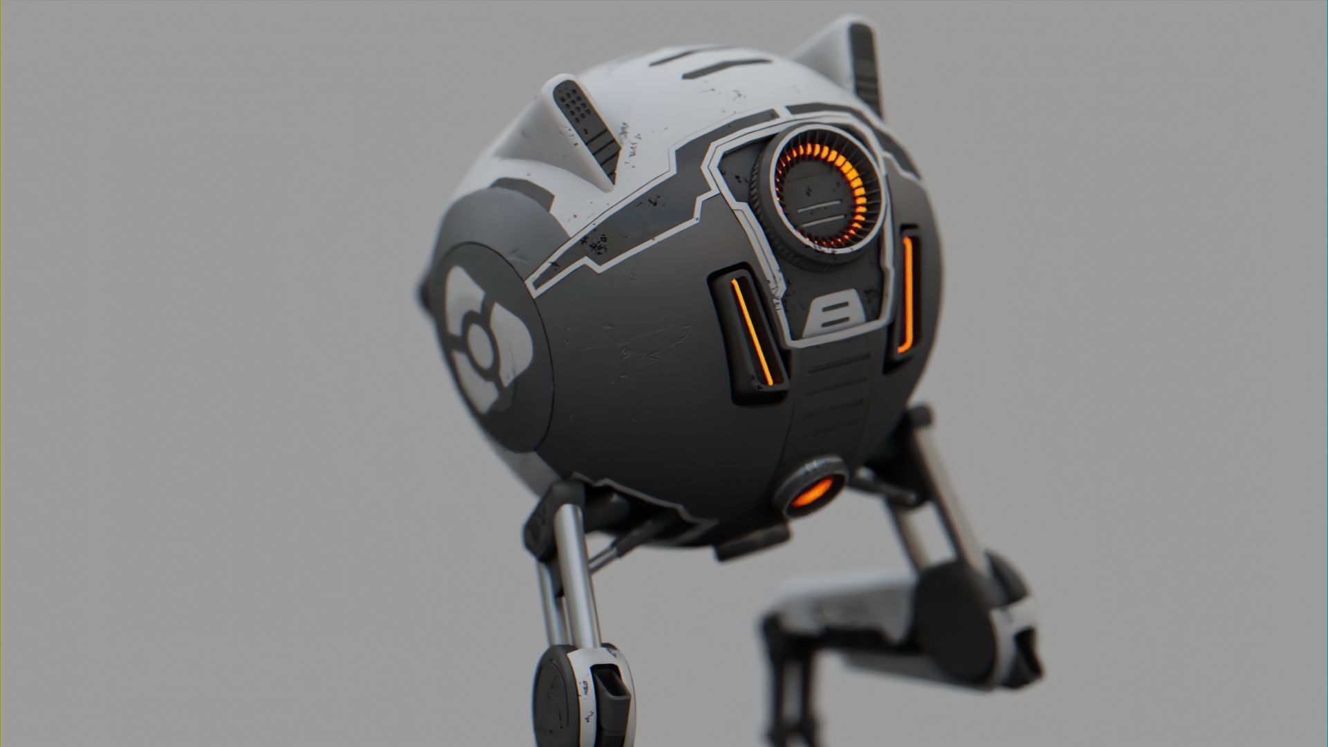 UTILITY BOT BOSCH rigged 3D model rigged | CGTrader
