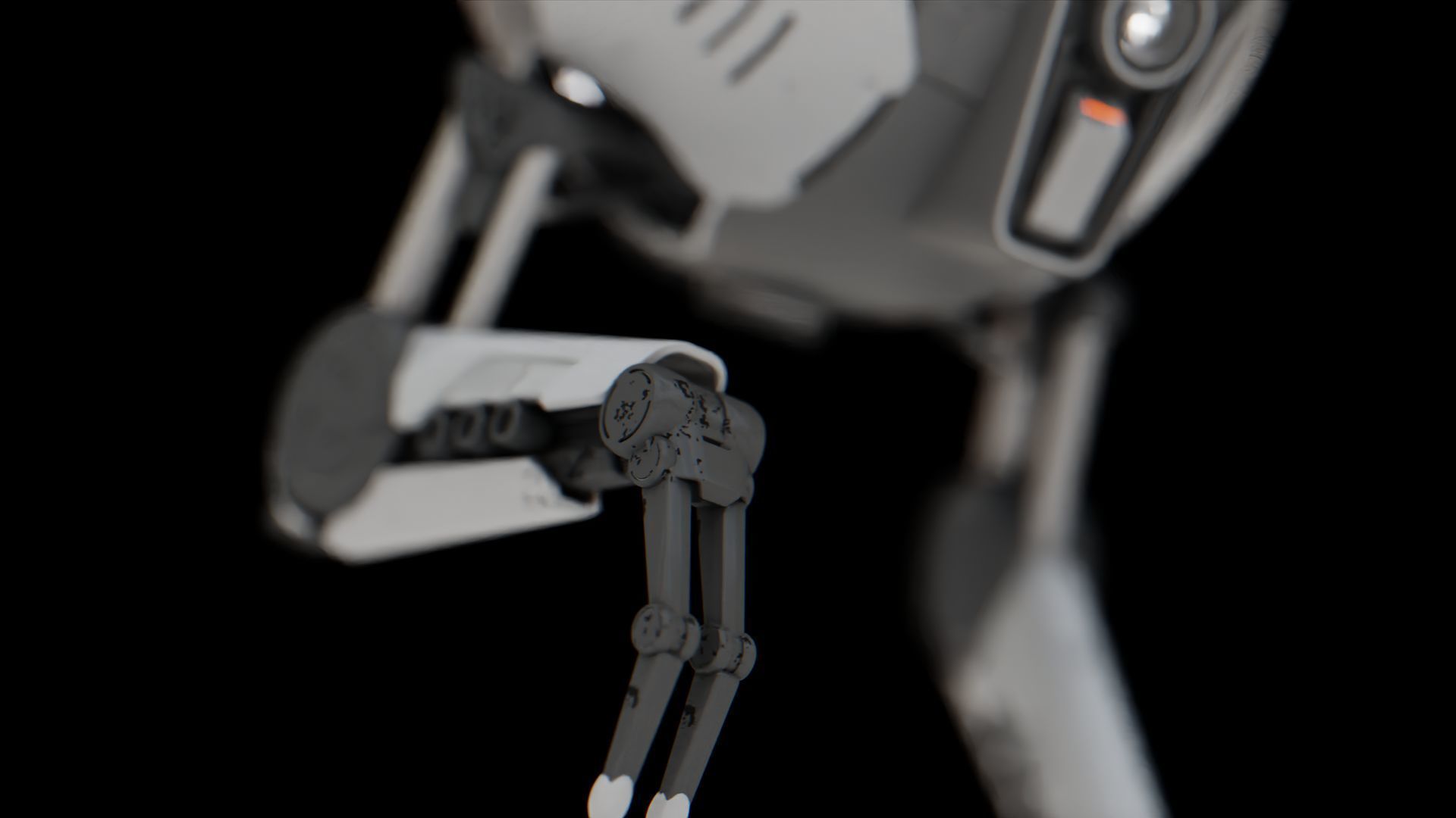 UTILITY BOT BOSCH rigged 3D model rigged | CGTrader