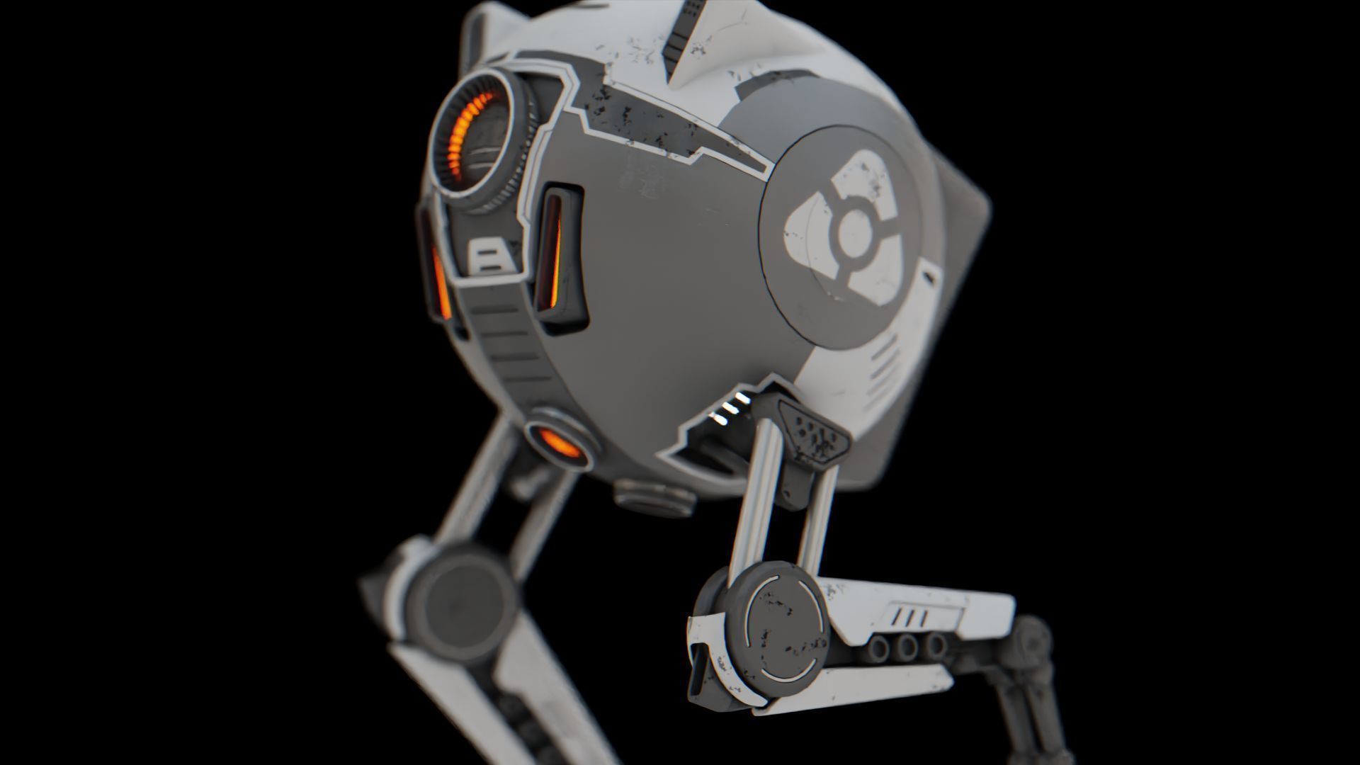 UTILITY BOT BOSCH rigged 3D model rigged | CGTrader