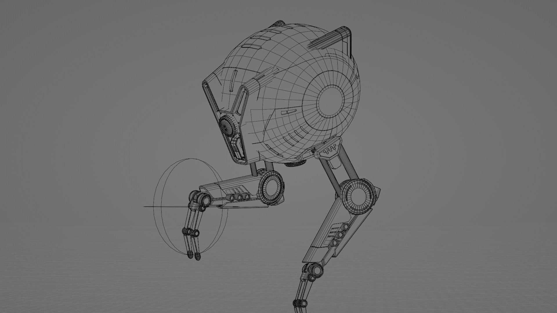 UTILITY BOT BOSCH rigged 3D model rigged | CGTrader