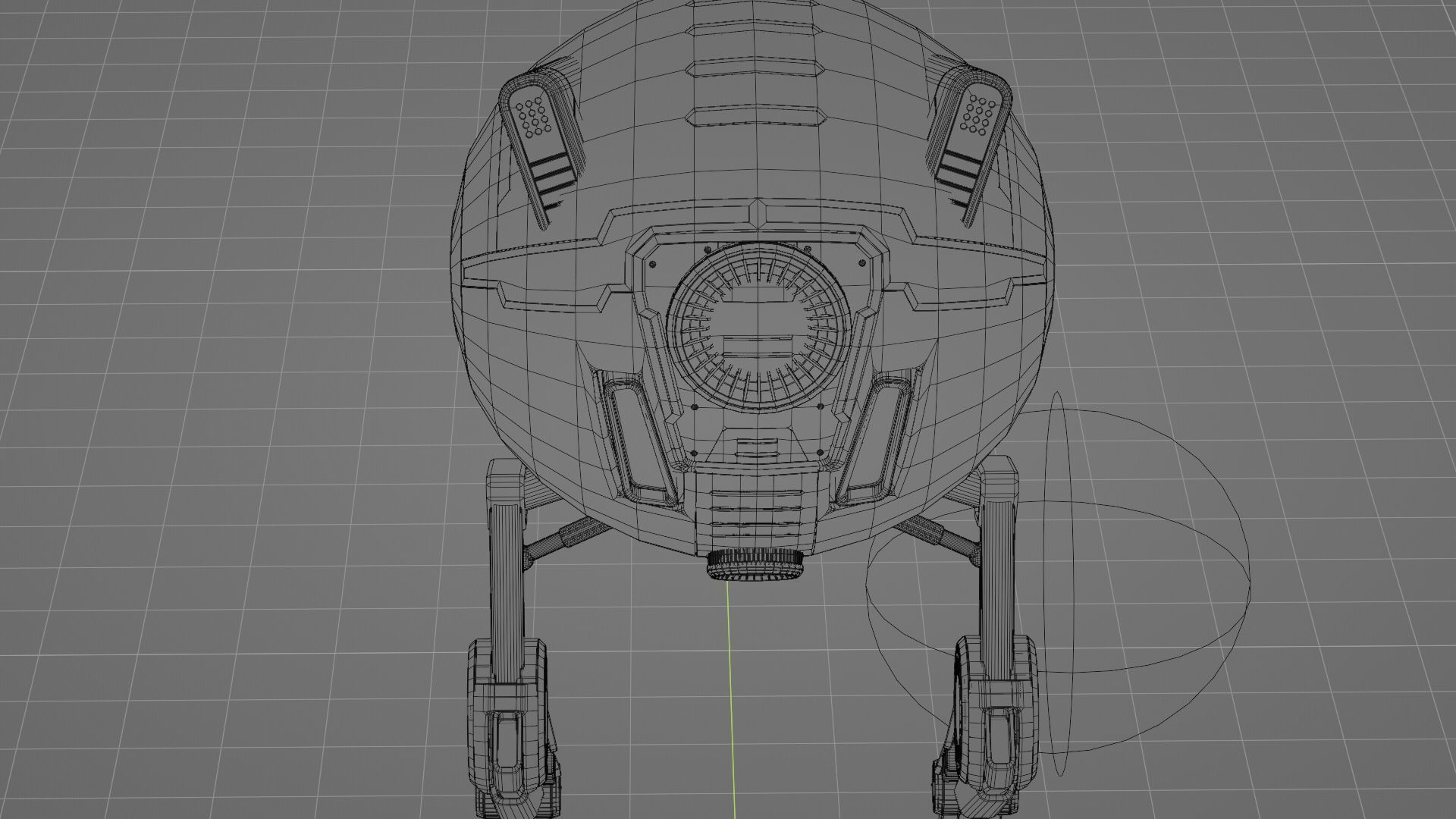 UTILITY BOT BOSCH rigged 3D model rigged | CGTrader