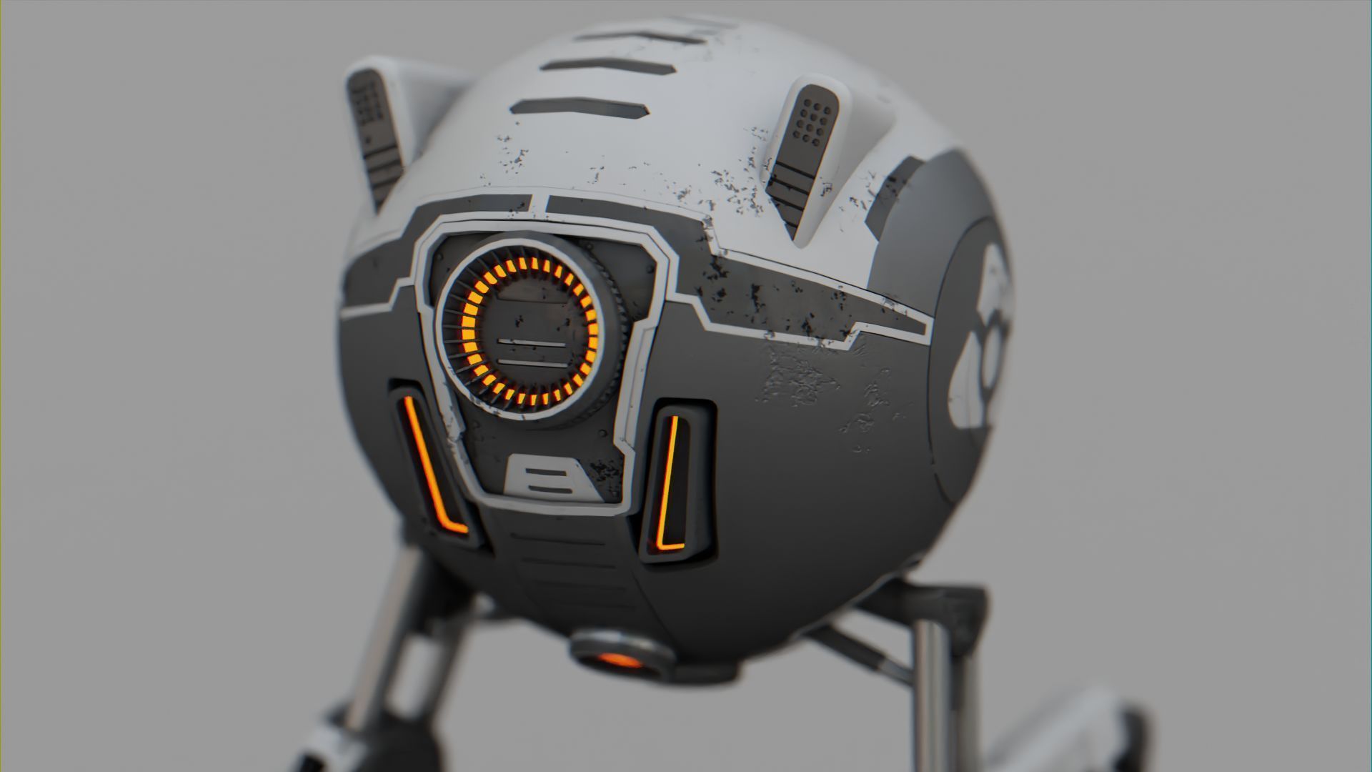 UTILITY BOT BOSCH rigged 3D model rigged | CGTrader