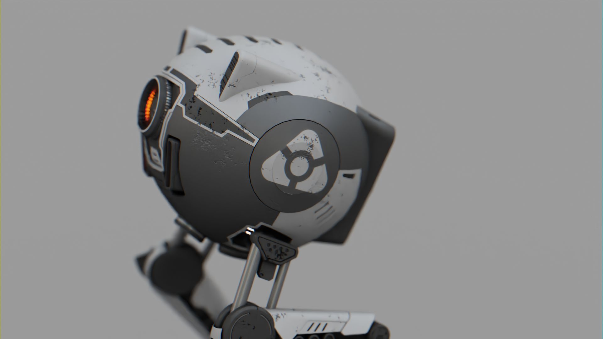 UTILITY BOT BOSCH rigged 3D model rigged | CGTrader
