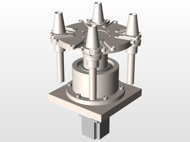 Automatic Tool Changer free 3D model | CGTrader