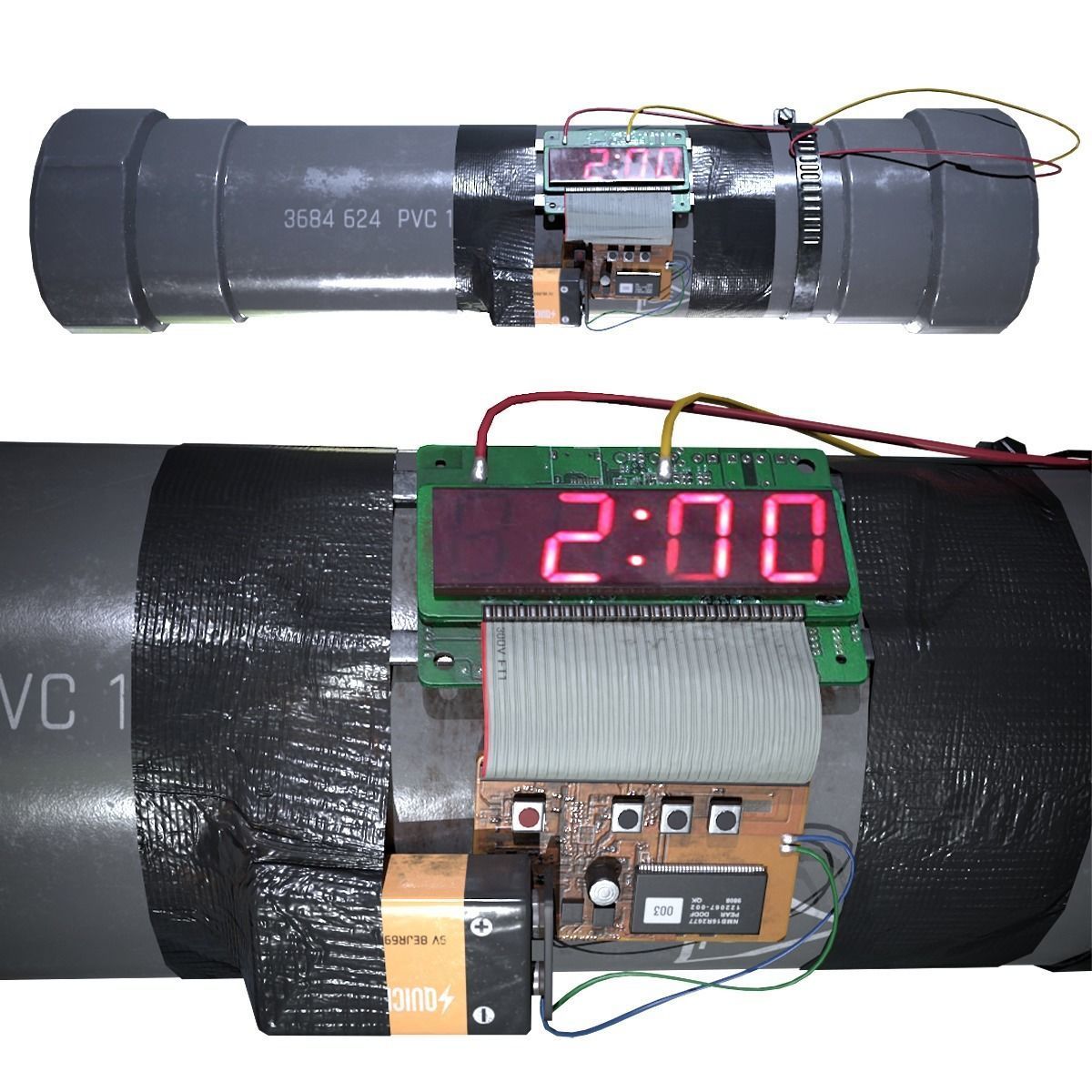 3D model Pipe Bomb VR / AR / low-poly | CGTrader