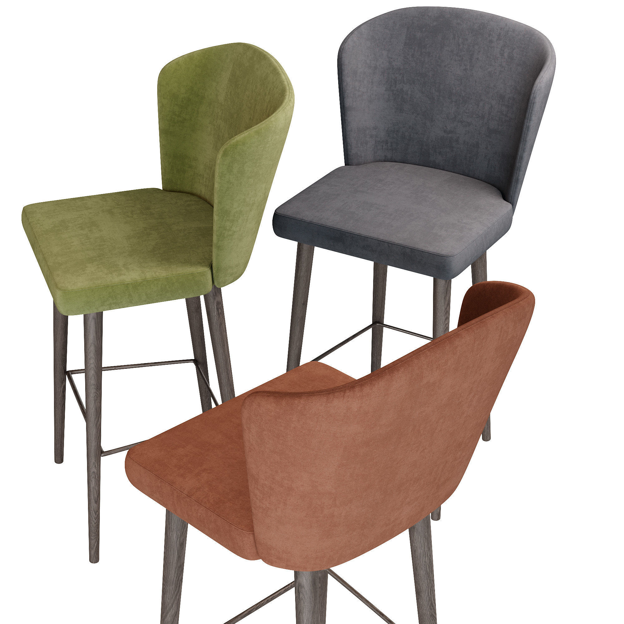 Aston Stool 3D model | CGTrader