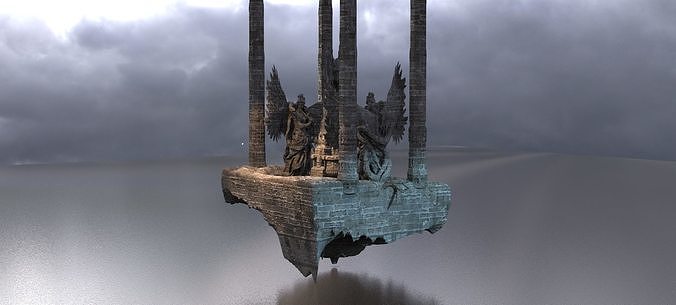 Fallen Angel Blood Font Dark 7 3D model | CGTrader