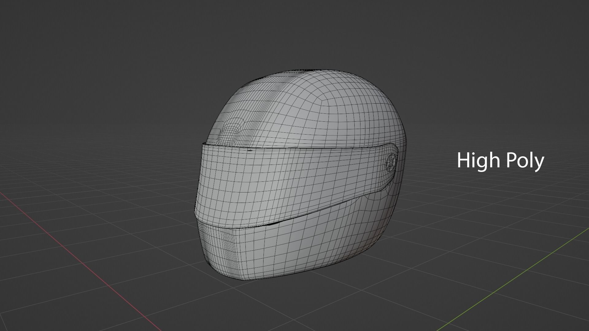 Motor Helmet 3D model | CGTrader