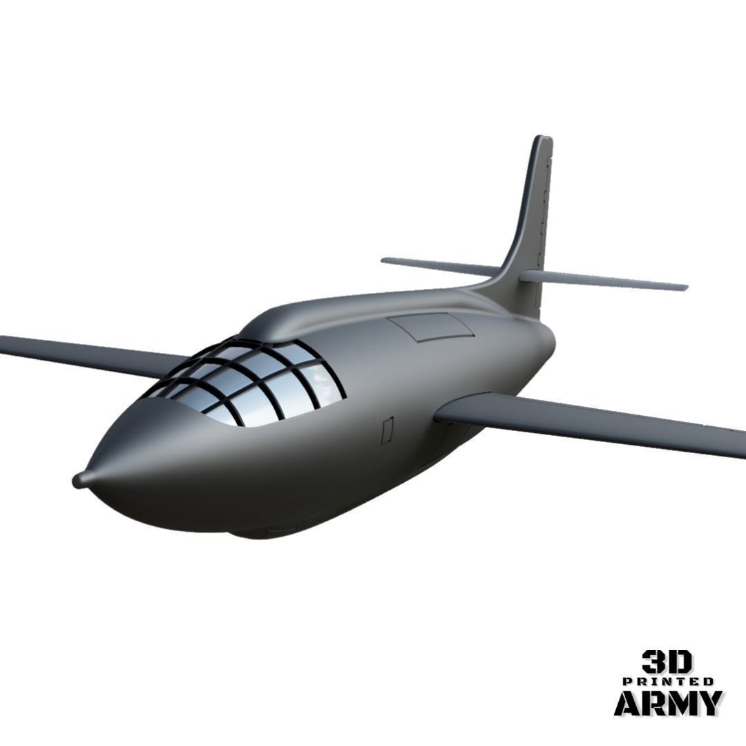 BELL X-1 A - 3D print scale model -STL 3D model 3D printable | CGTrader
