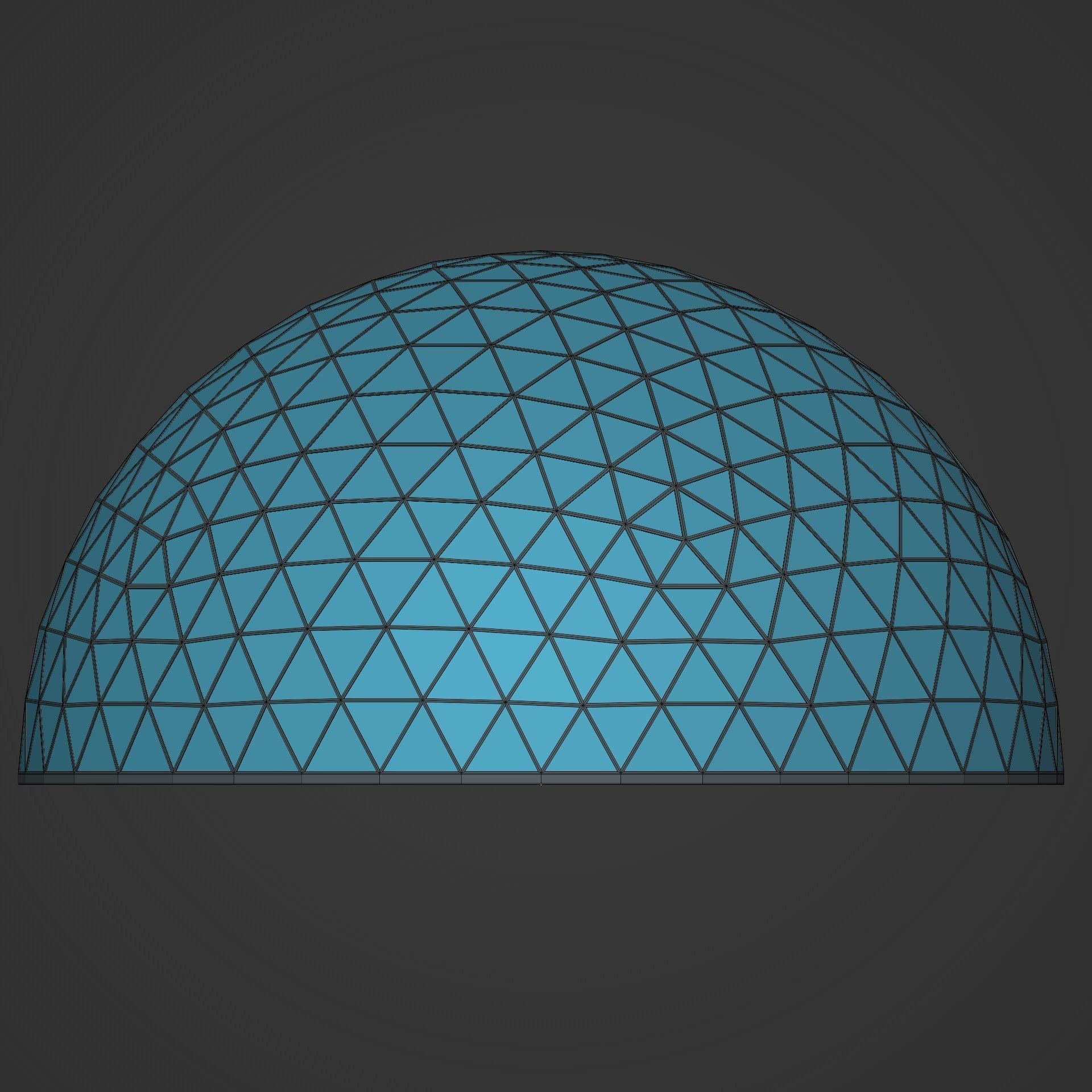 3D model Geodesic Dome VR / AR / low-poly | CGTrader