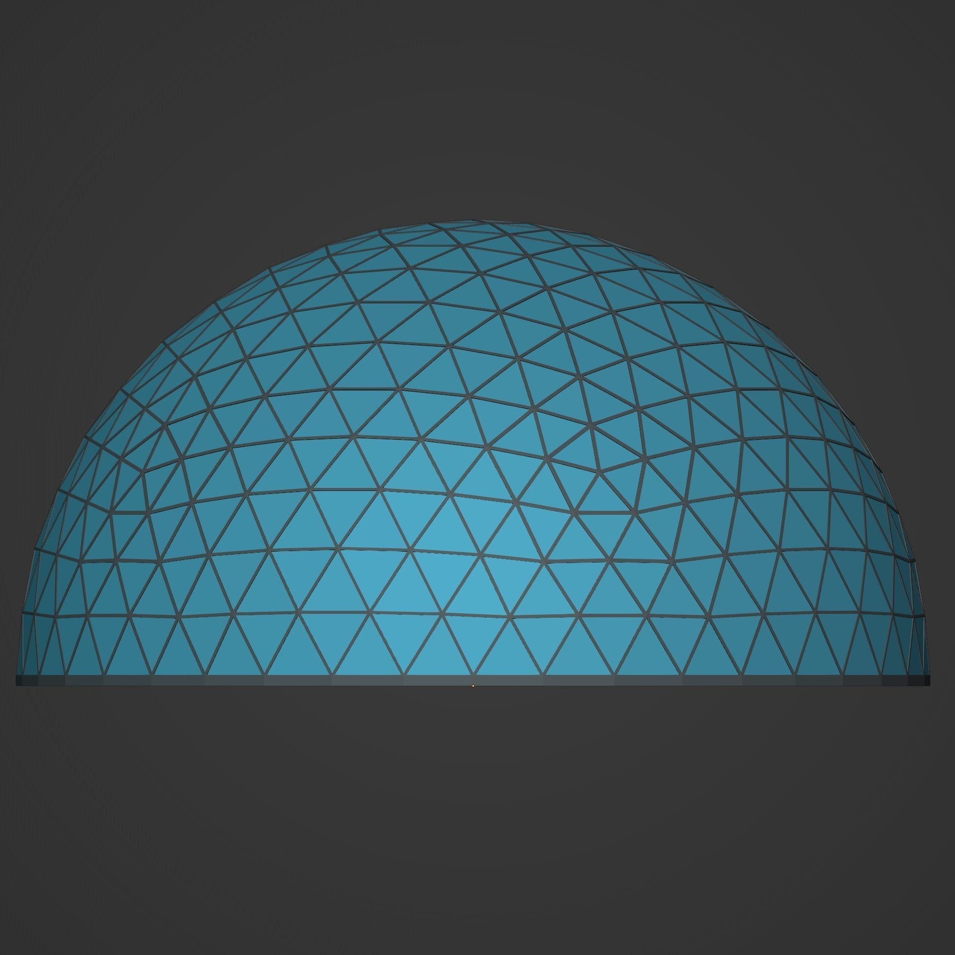 3D model Geodesic Dome VR / AR / low-poly | CGTrader