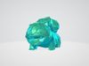 Pokemon Bulbasaur WIREFRAME VORONOI WIREMESH MESH 3D model 3D printable ...