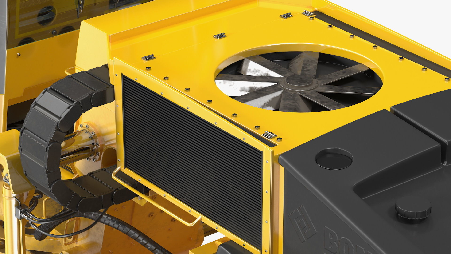 Bomag RS500 Recycler Soil Stabilizer 3D model | CGTrader