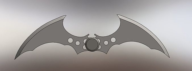 Batarang from Batman Arkham Series 3D model | CGTrader