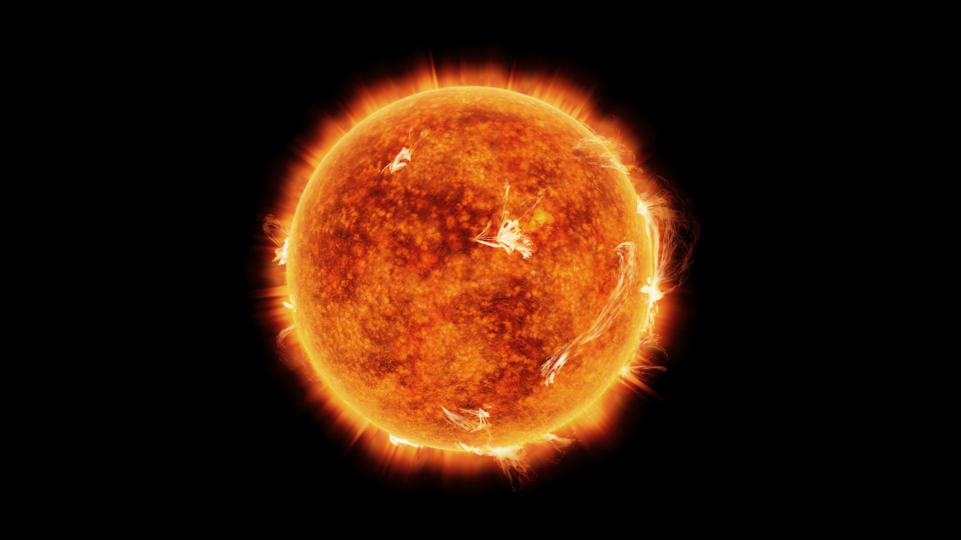 Sun Animated 3D model animated | CGTrader