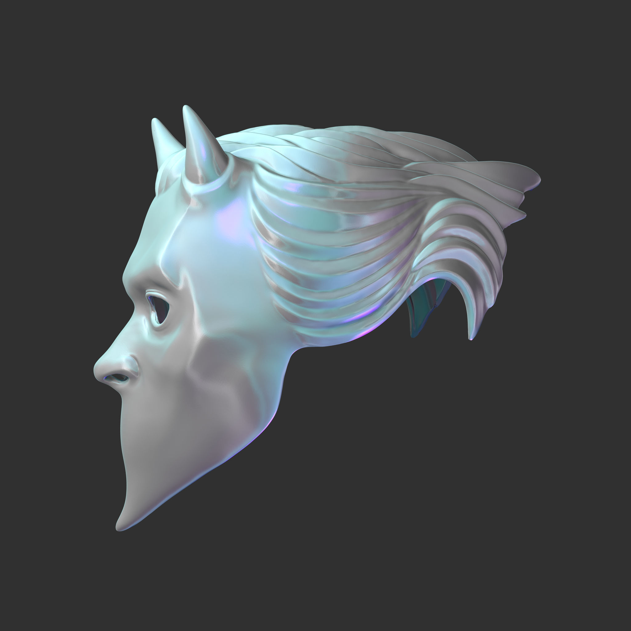 Nameless Ghoul mask 3D model 3D printable | CGTrader