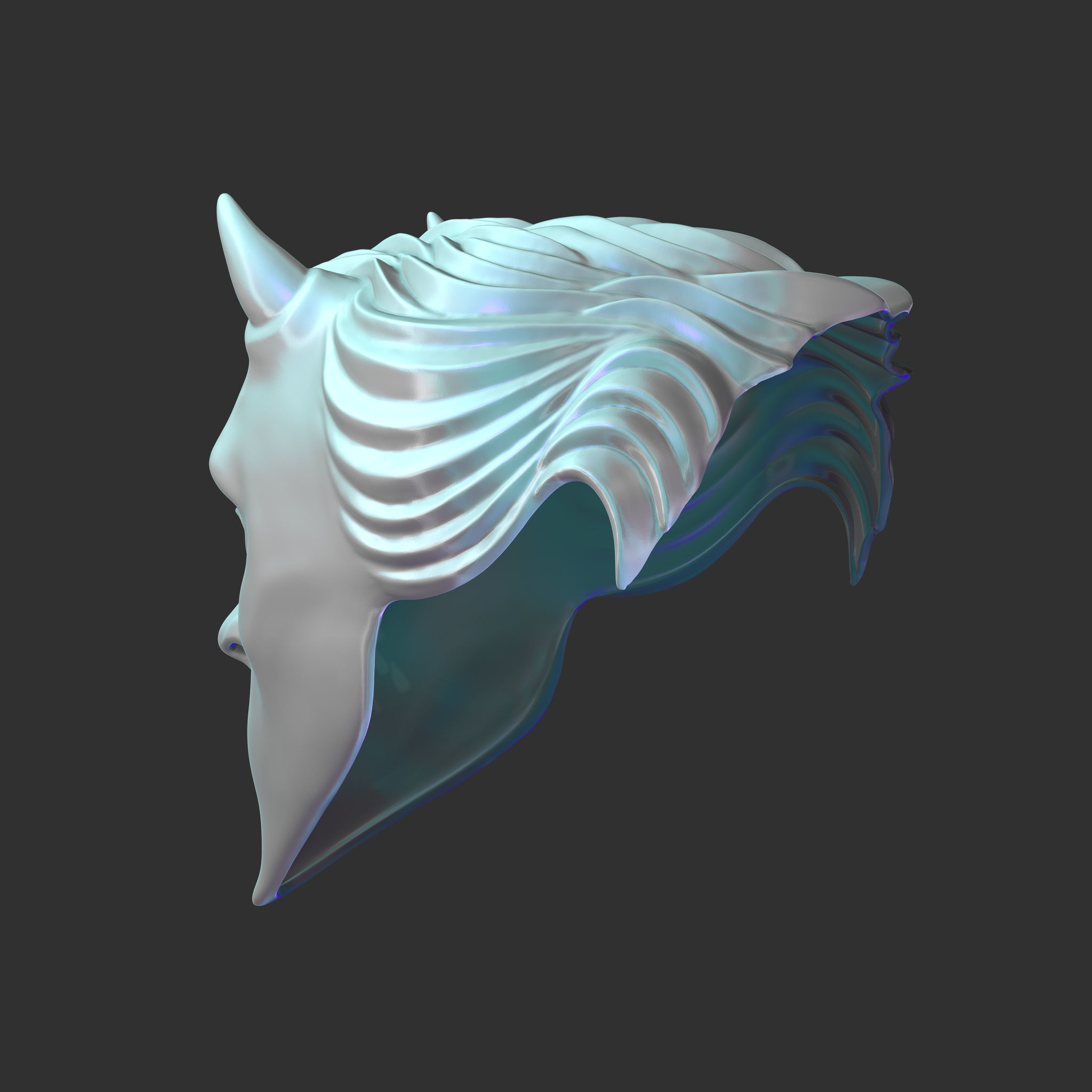 Nameless Ghoul mask 3D model 3D printable | CGTrader