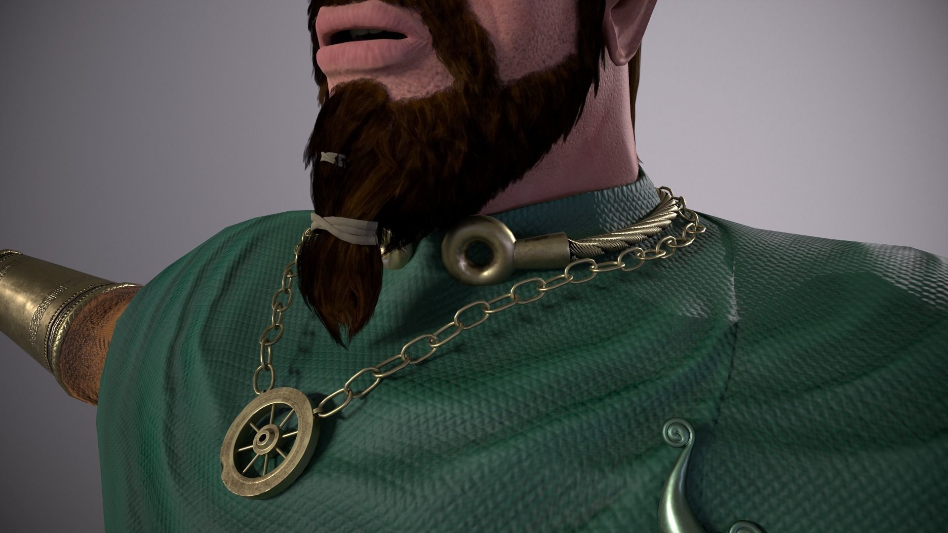 3D model Celt warrior VR / AR / low-poly | CGTrader