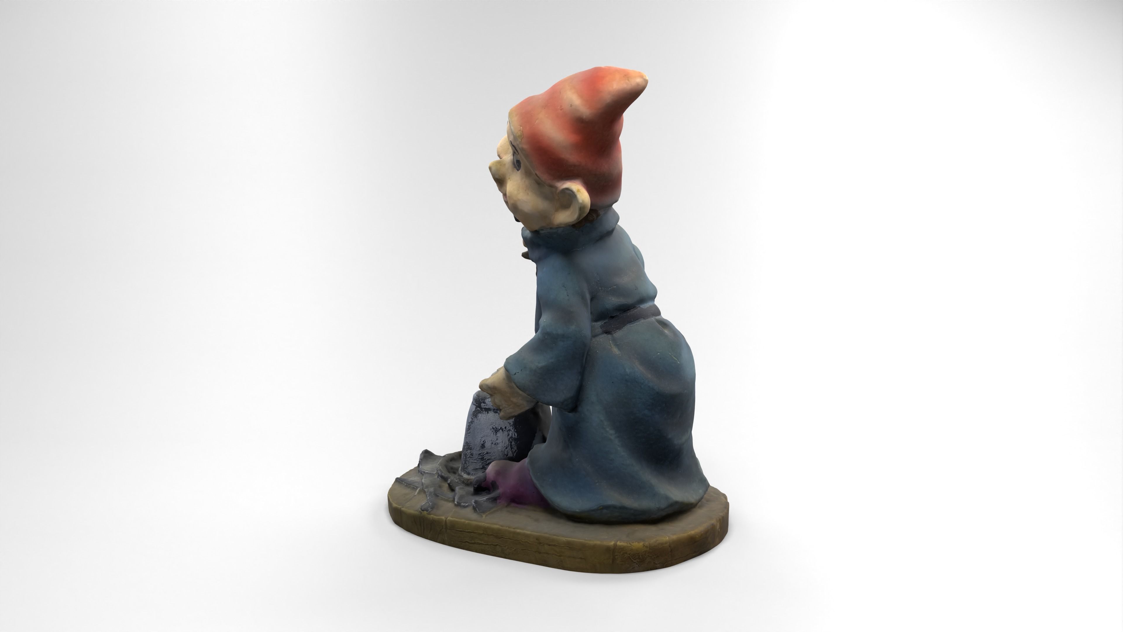 Stylized Character Gnome 01 HP Photoscan 3D model | CGTrader