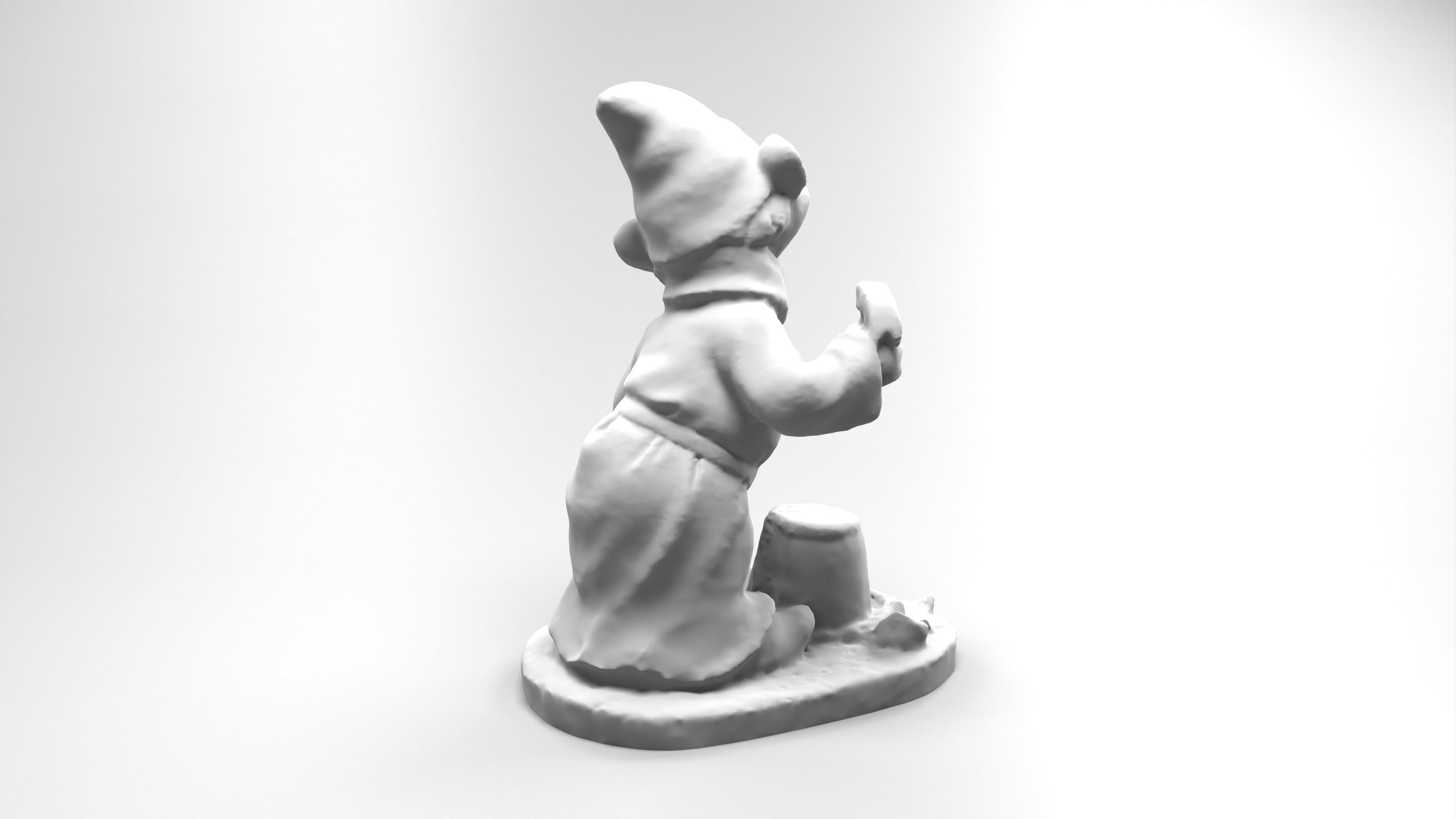 Stylized Character Gnome 01 HP Photoscan 3D model | CGTrader