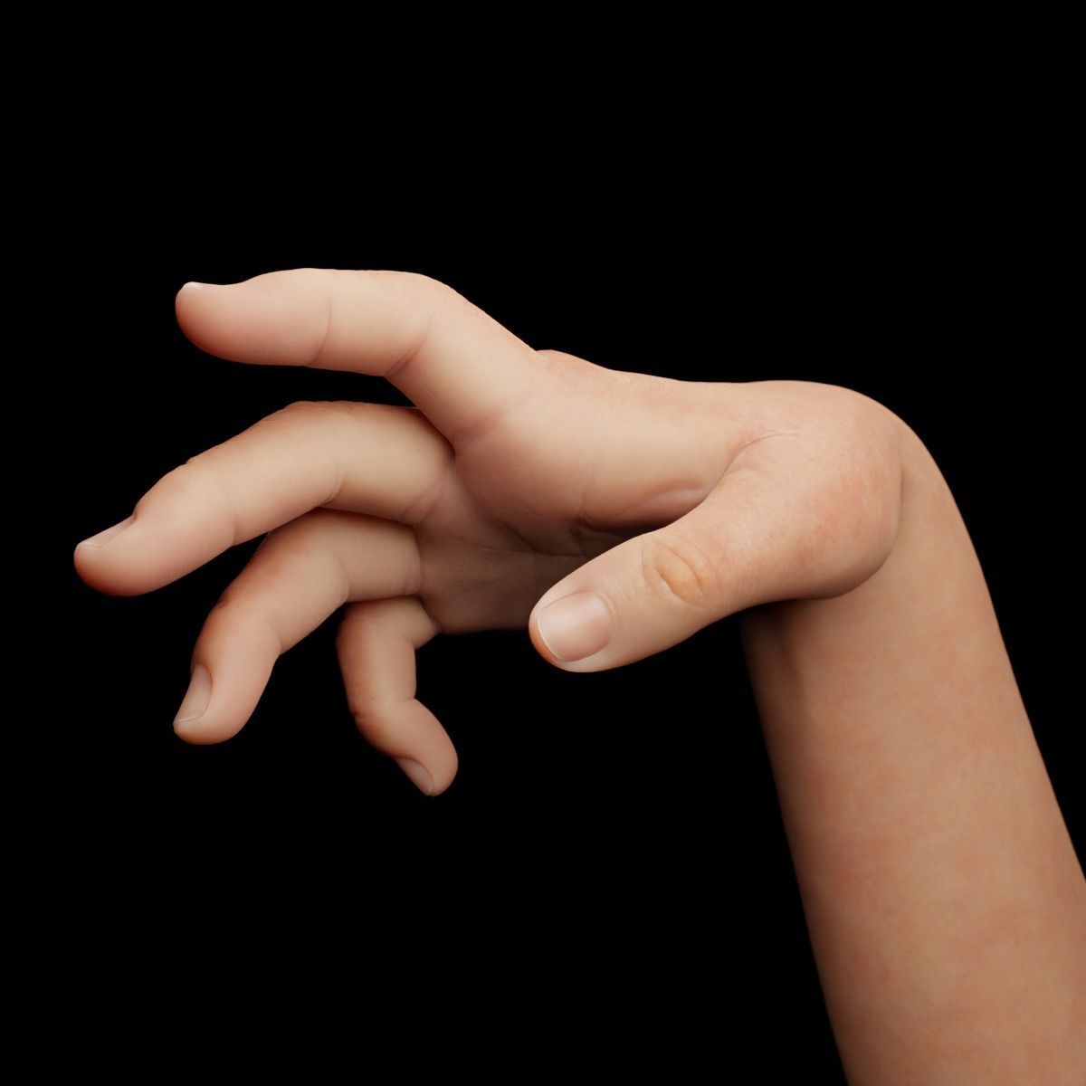 3D model Right Hand Rigged VR / AR / low-poly | CGTrader