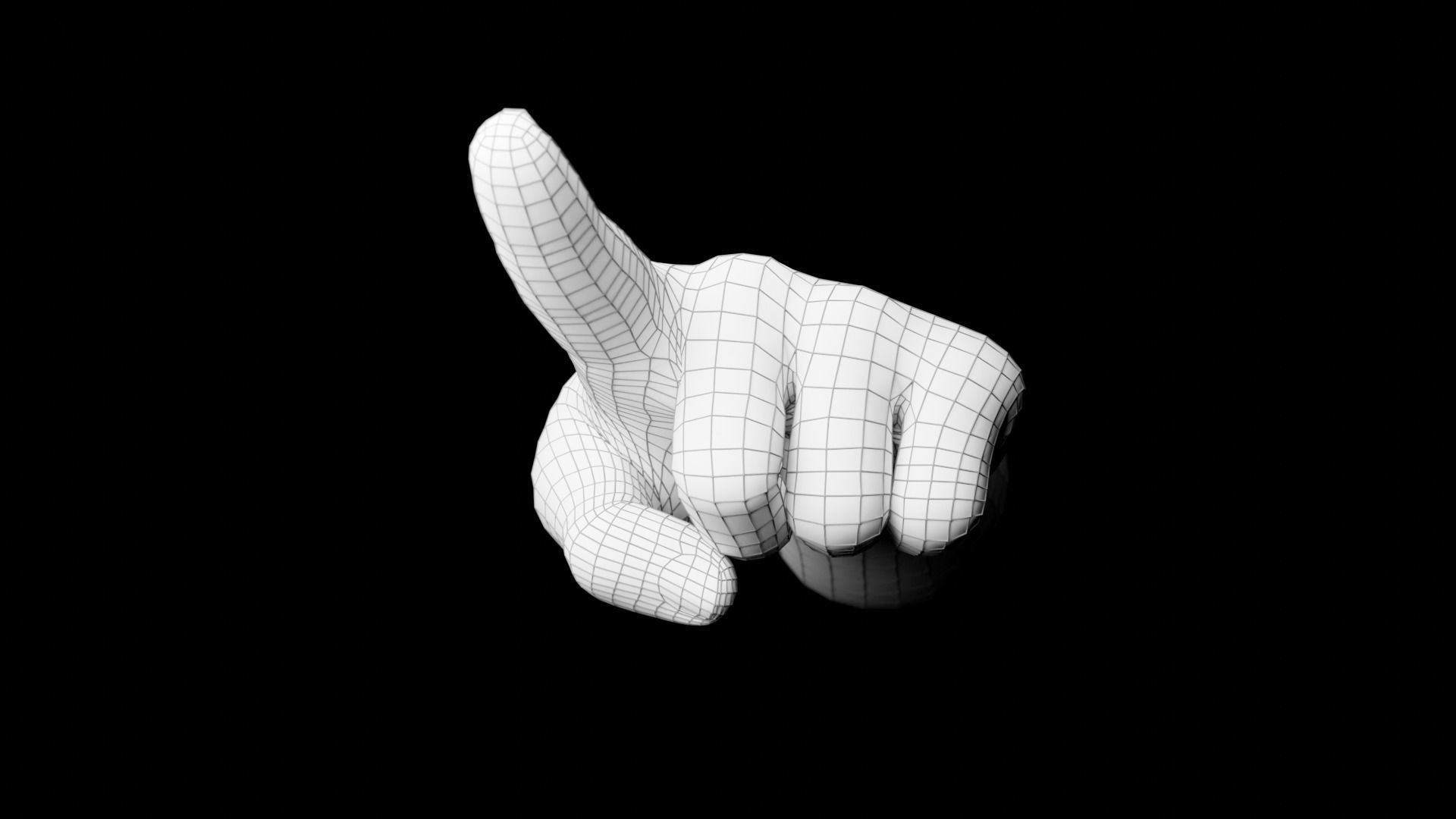 3D model Left Hand Rigged VR / AR / low-poly | CGTrader