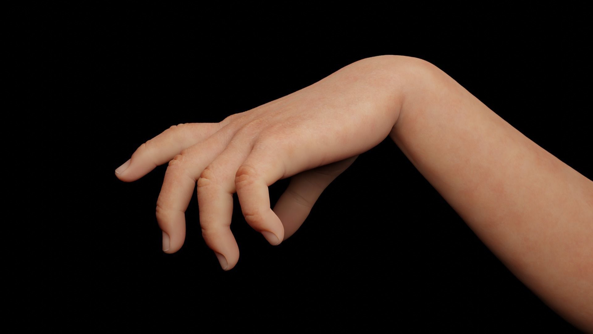 3D model Left Hand Rigged VR / AR / low-poly | CGTrader